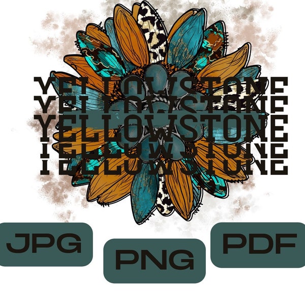 Yellowstone Png - Etsy