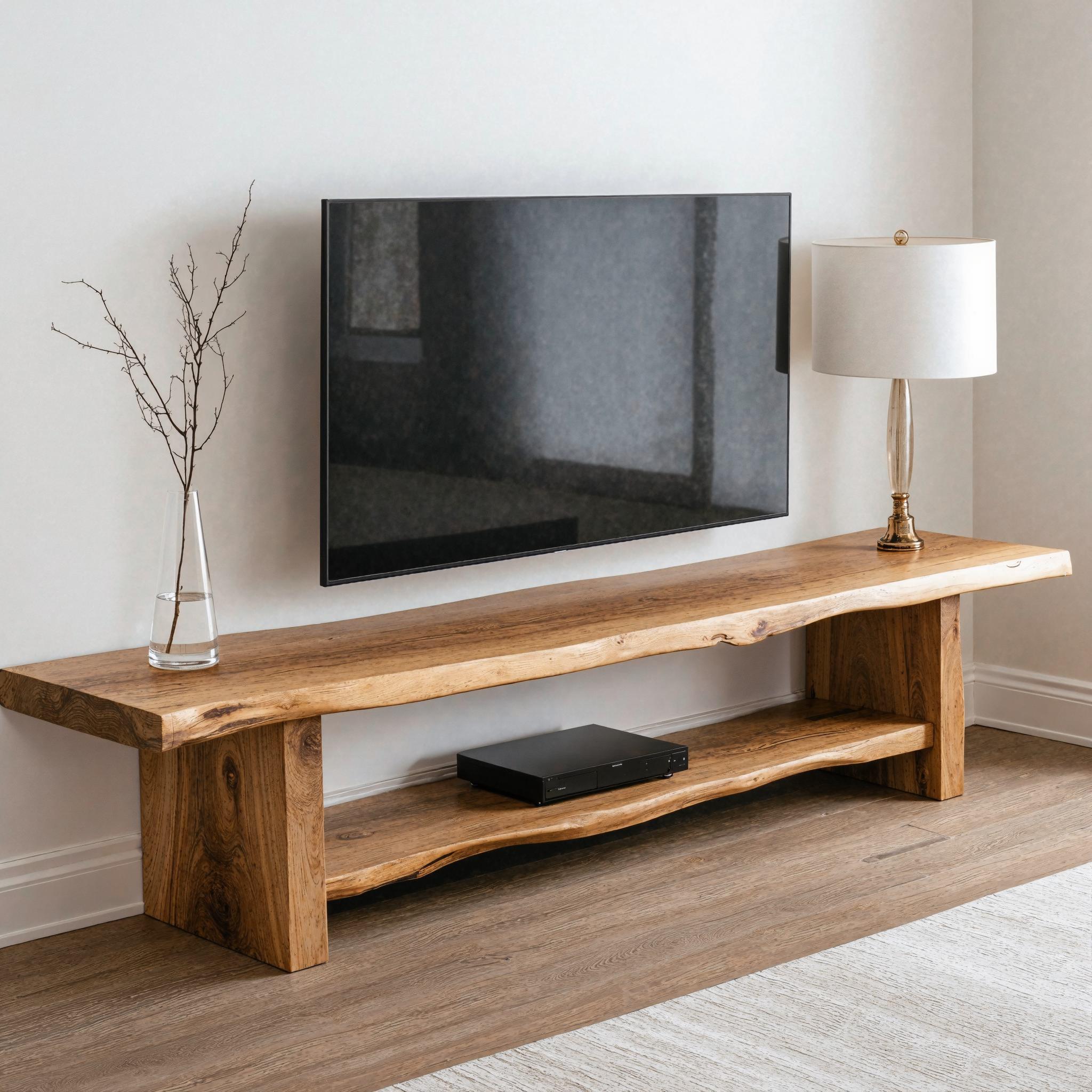 Handmade Tv Cabinet Stand Rustic Solid Wood Cabinet Custom Tv Stand ...