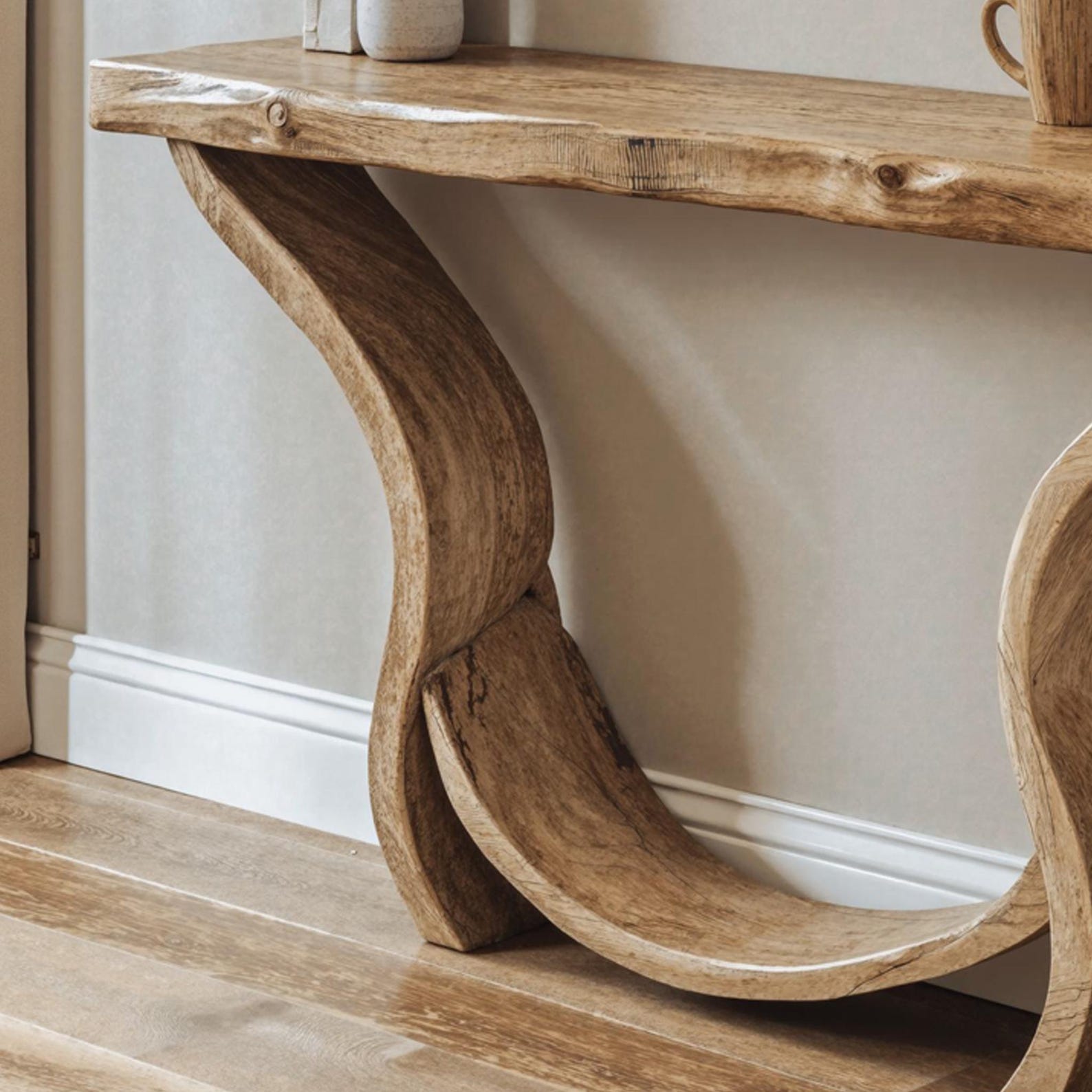 Rustic Console Table Custom Console Table Farmhouse Console Table Wood ...