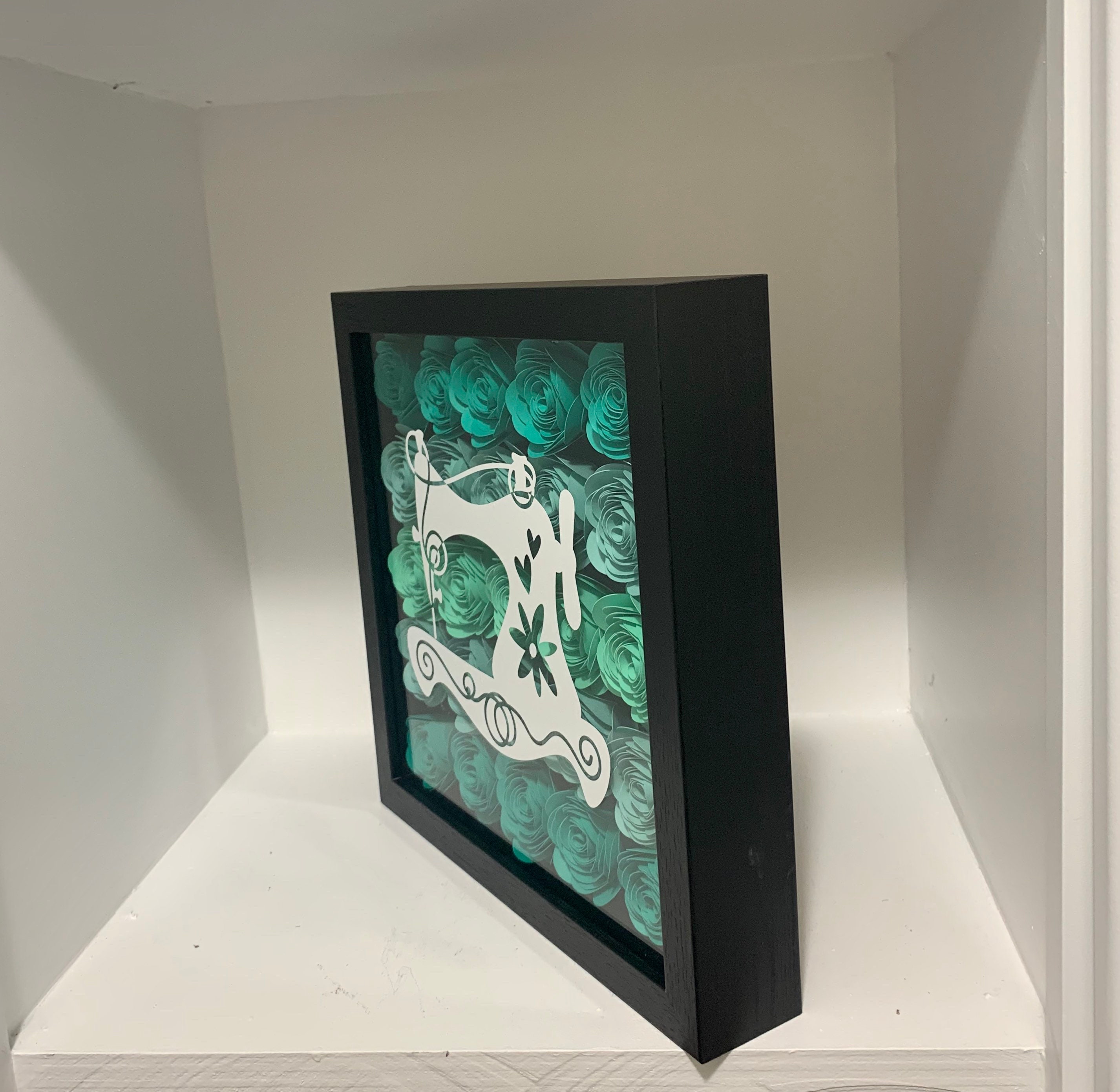 Customizable Sew Beautiful Shadow Box | Etsy