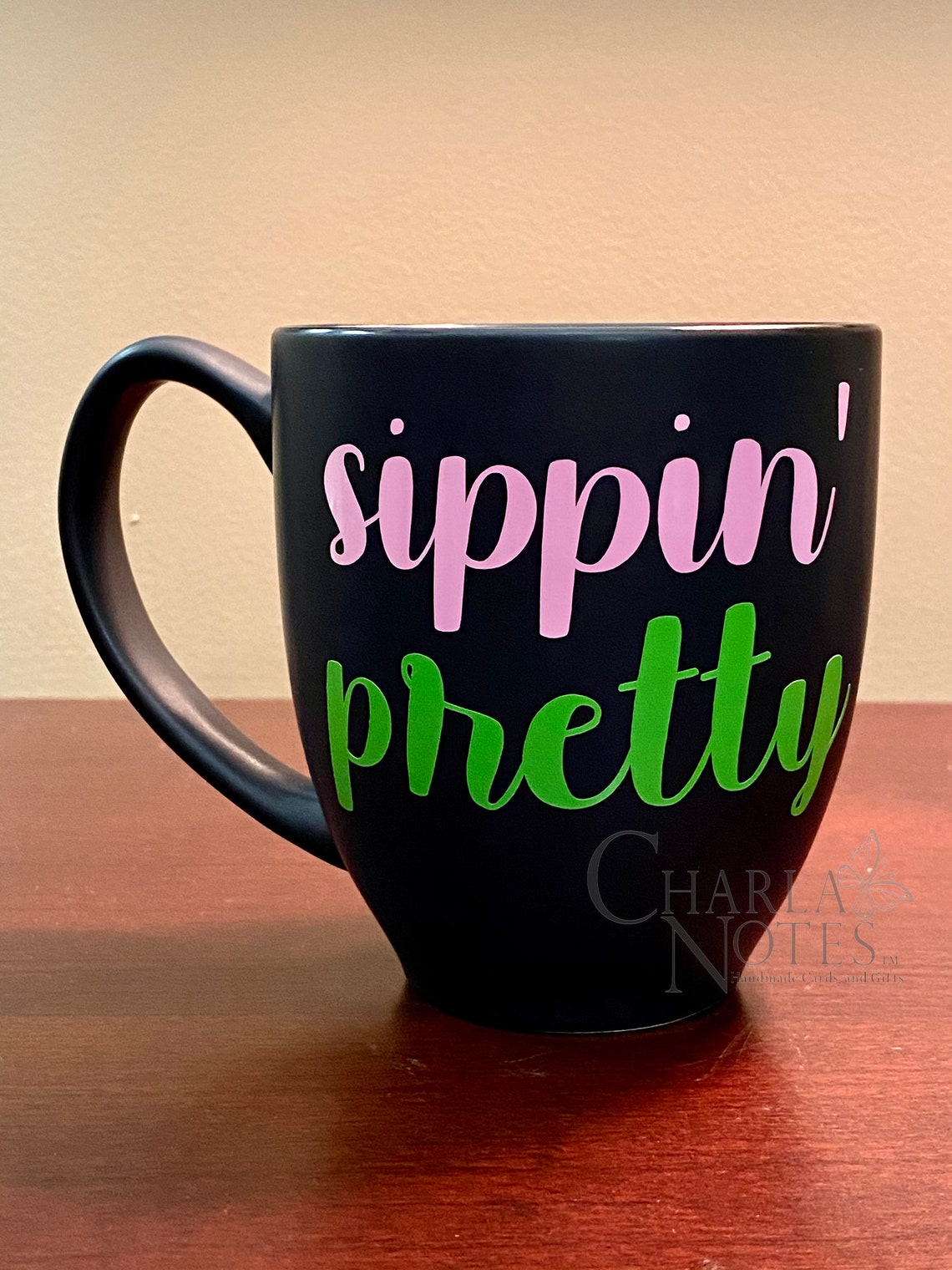 Sippin' Pretty Limited Edition Black - Etsy