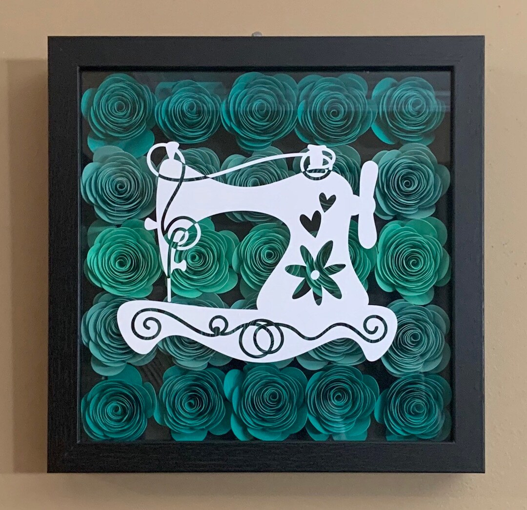 Customizable Sew Beautiful Shadow Box - Etsy