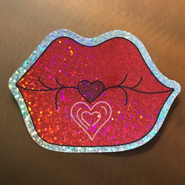Blowing a Kiss - Etsy