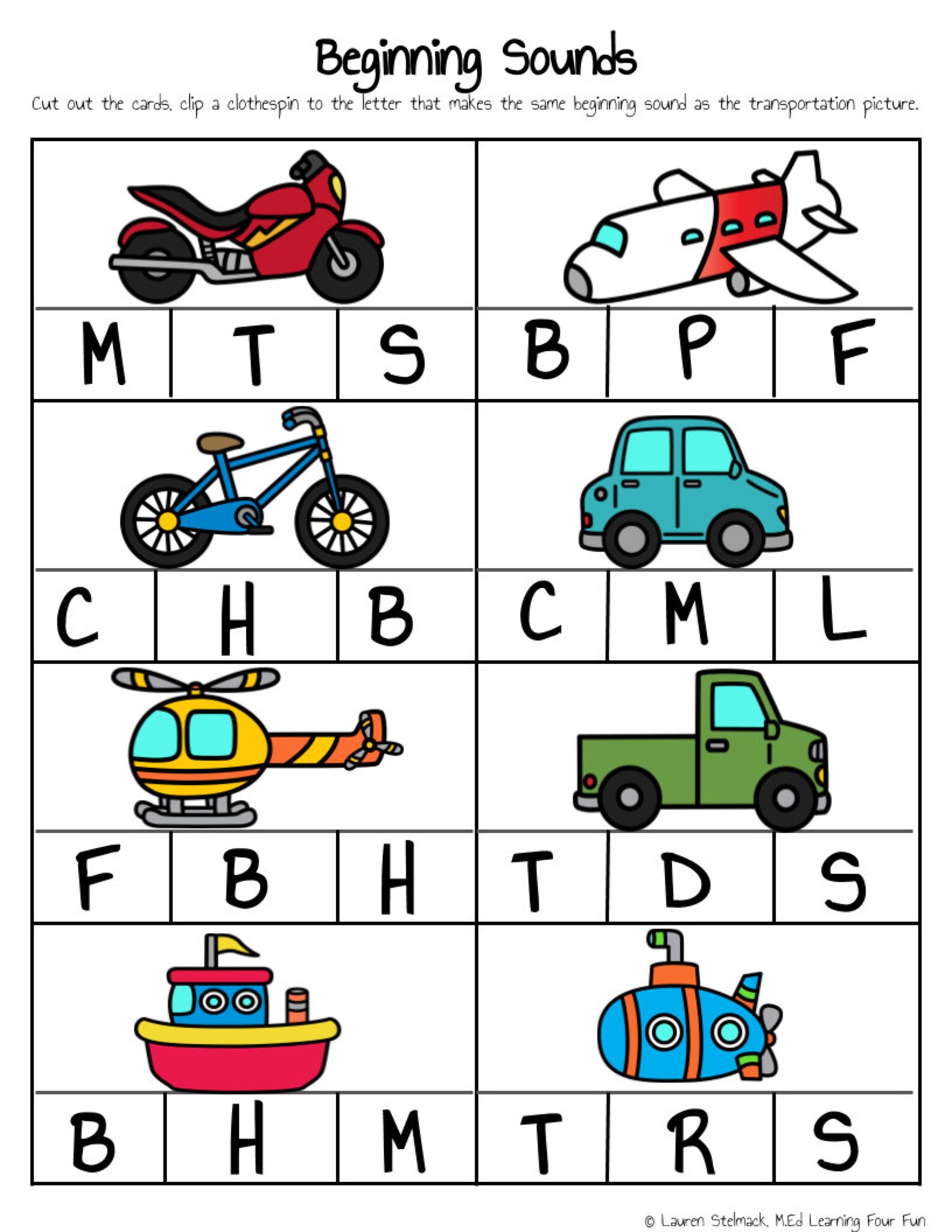 Preschool Transportation Unit, Lesson Plans, Preschool, Prek ...
