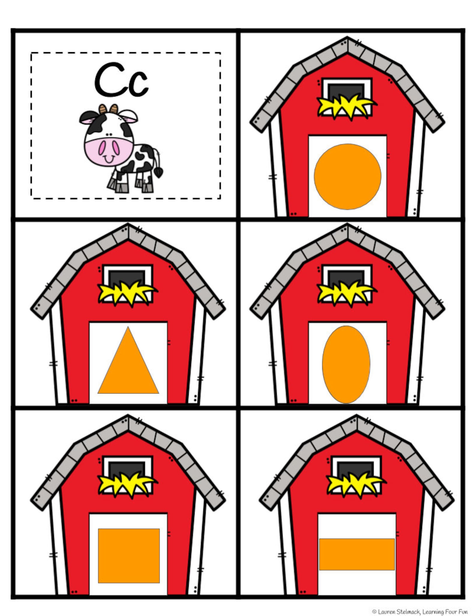 Down on the Farm! Preschool Unit! Lesson Plans Homeschool - Etsy