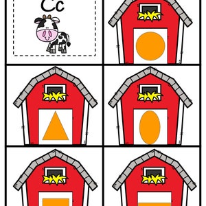 Down on the Farm! Preschool Unit! Lesson Plans Homeschool - Etsy