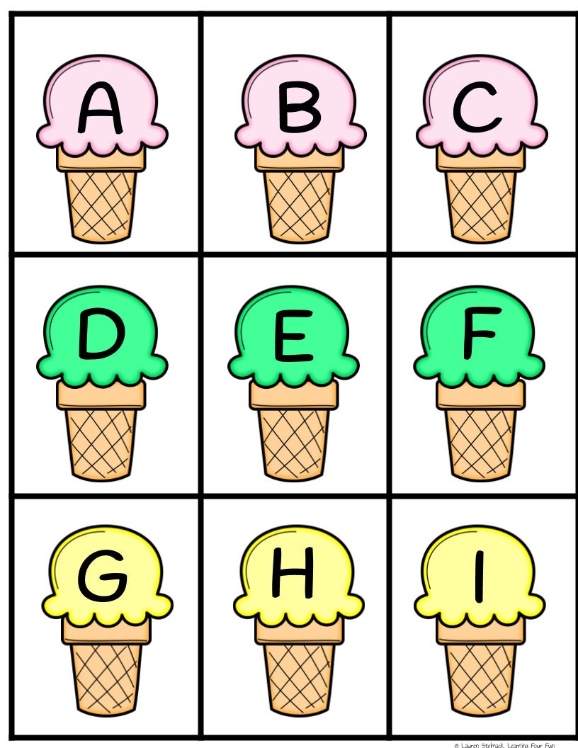 Ice Cream Preschool Unit, Complete Unit, Prek, Preschool, Learning, Ice ...