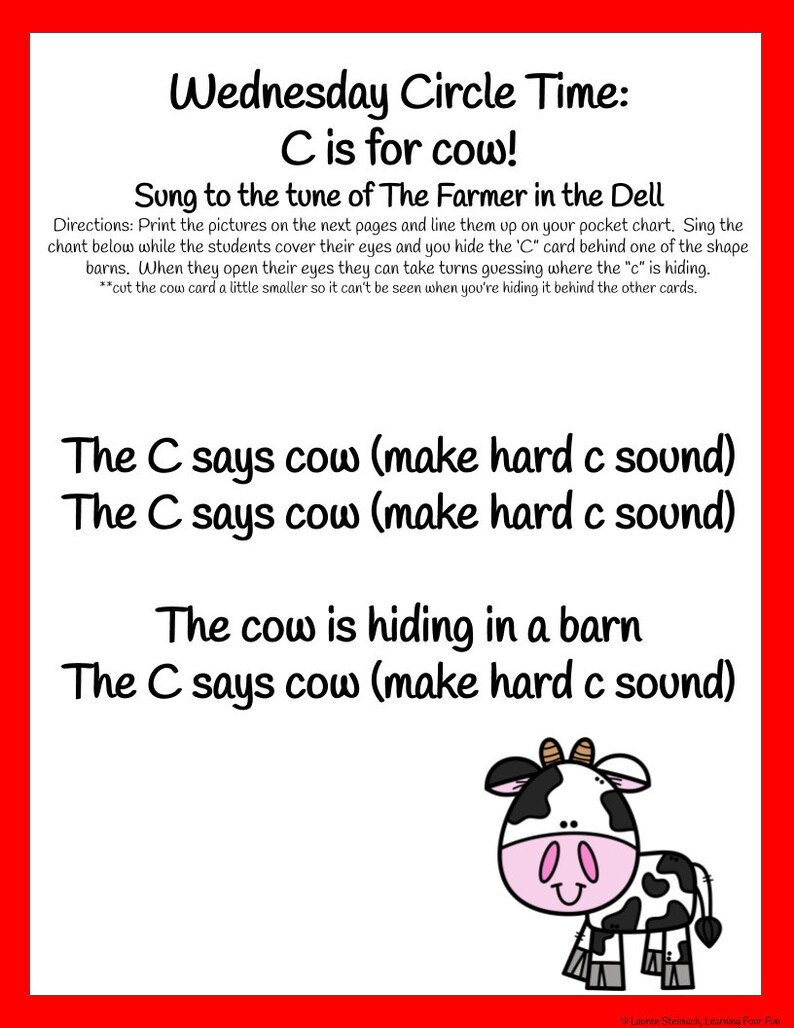 Down on the Farm! Preschool Unit! Lesson Plans Homeschool - Etsy