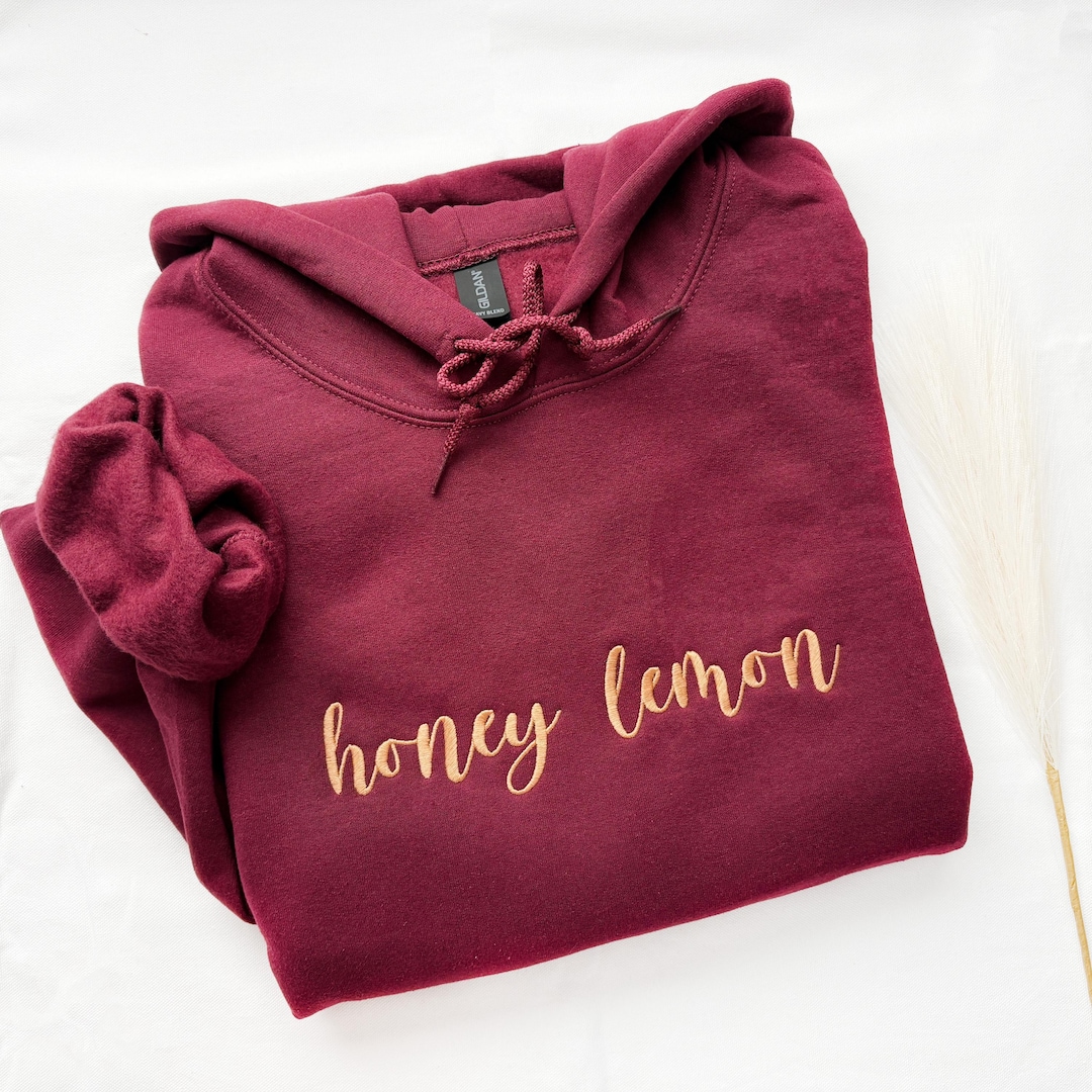 Custom Embroidered Sweatshirt, Custom Text Hoodie, Personalized ...