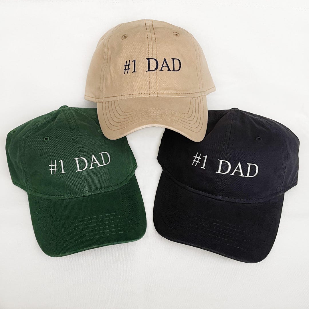 Custom Embroidered Hat, Personalized Dad Hat, Adjustable Cap, Bucket ...