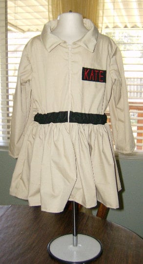 DRESS Ghostbuster Halloween Costume Version Kids Ghostbusters Uniform ...