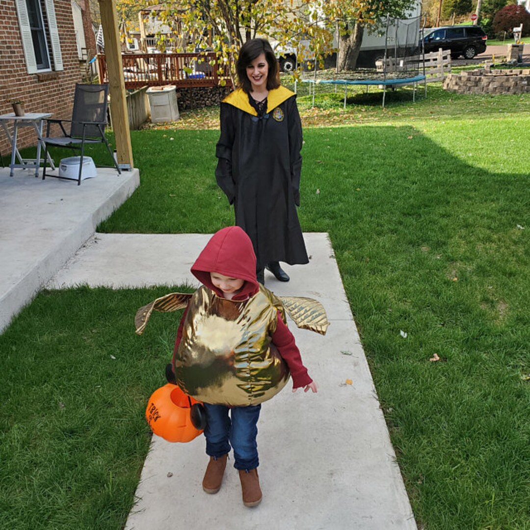 Kids Golden Snitch Halloween Costume Custom Made - Etsy