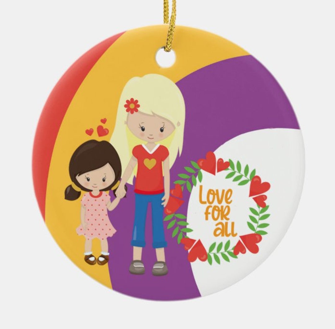 Adoption Foster Care Blended Family Christmas Ornament Custom Made ...