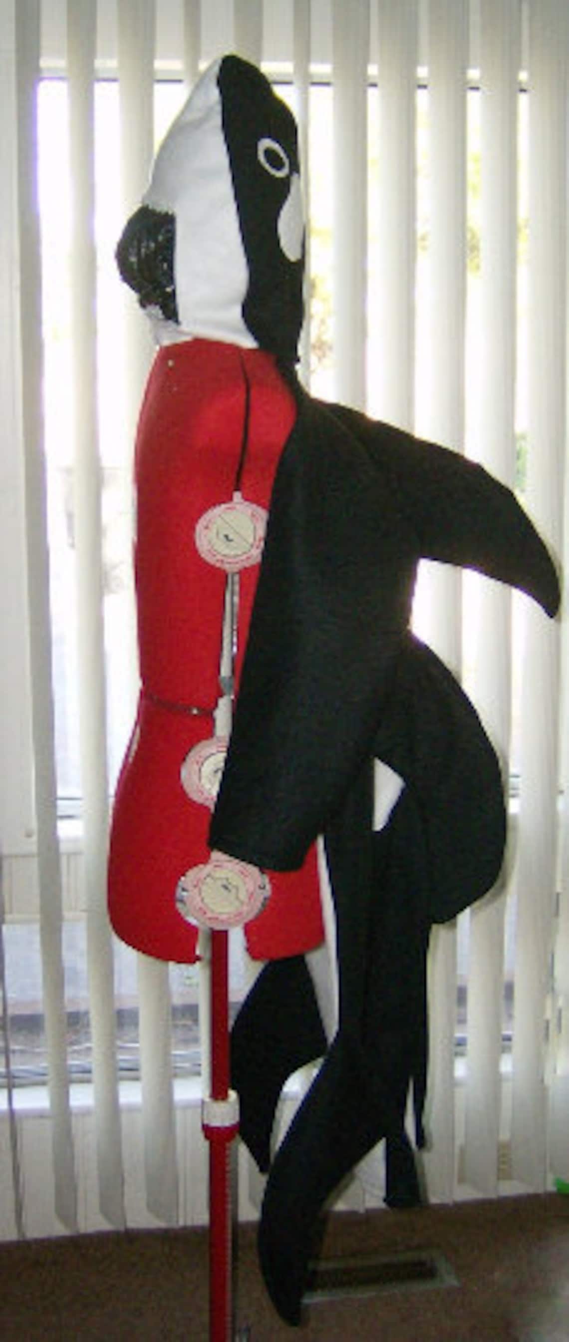 Kids Orca Killer Whale Halloween Costume in Fleece Custom Made | Etsy