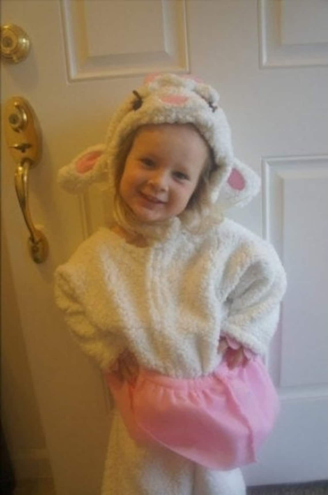 Lamb Lambie Lamby Halloween Costume Cute Girls Kids Animal | Etsy