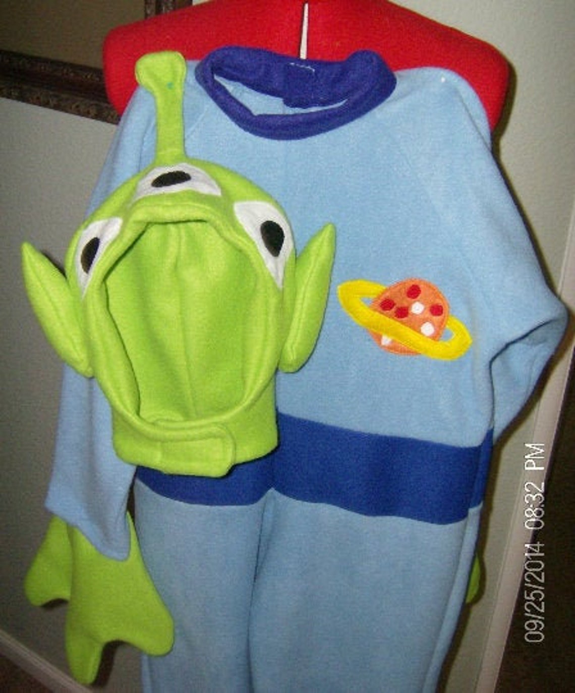 3 Eyed Alien Costume Blue Green Halloween Kids Custom Made | Etsy