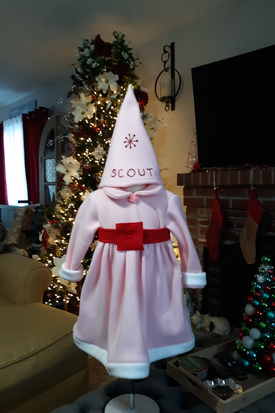 Girls Kids Baby Susie Elf Halloween Costume Set Dress Custom Made Girls ...