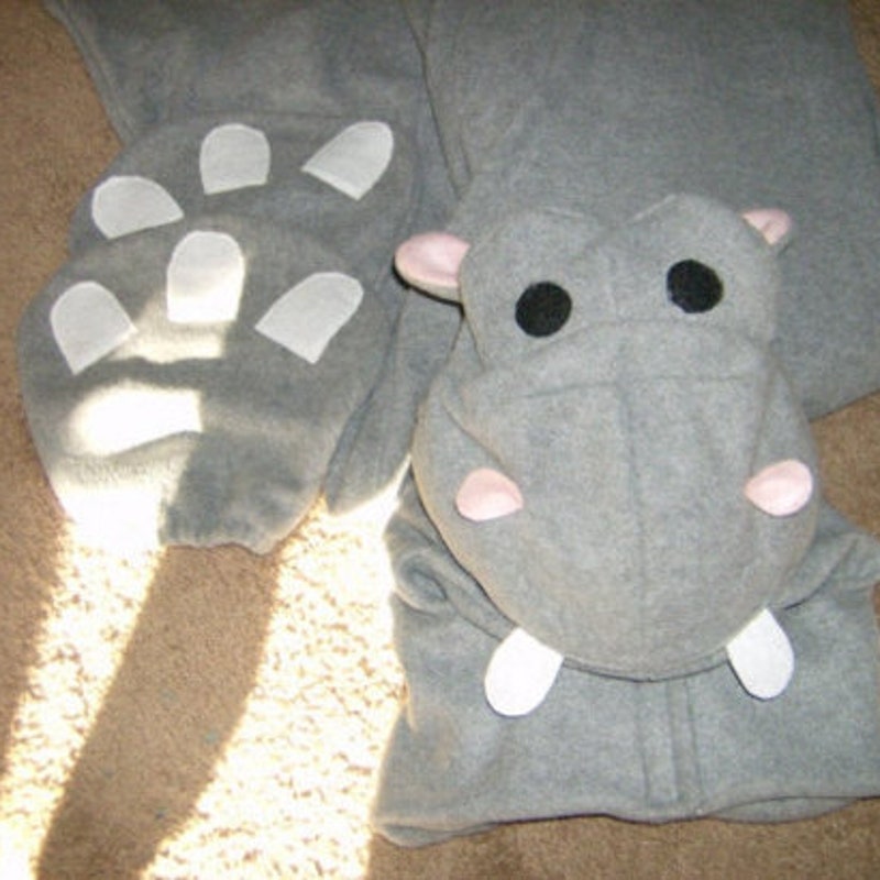 Hippo Costume - Etsy