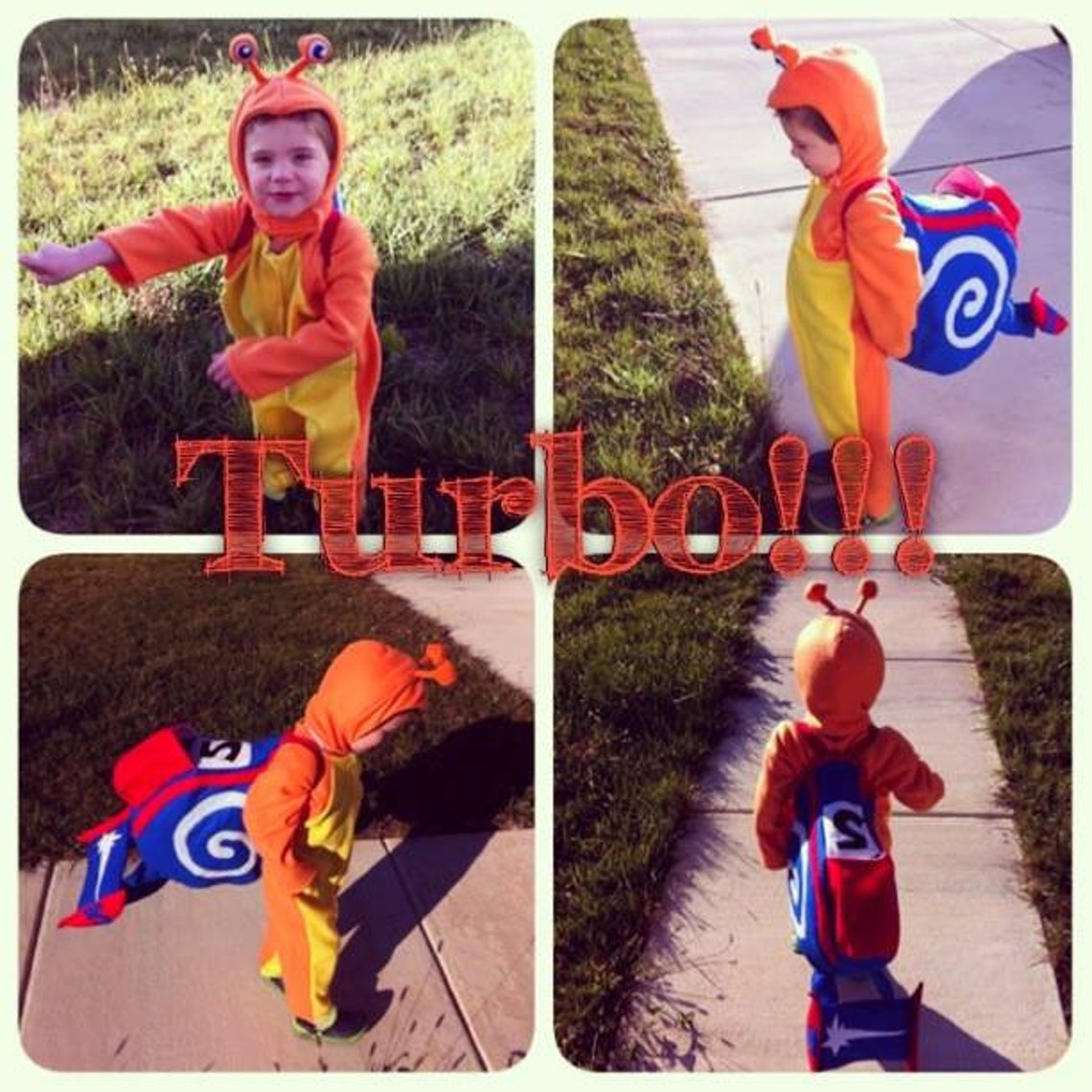 Racing Snail Turbo Halloween Costume Custom Made | Etsy