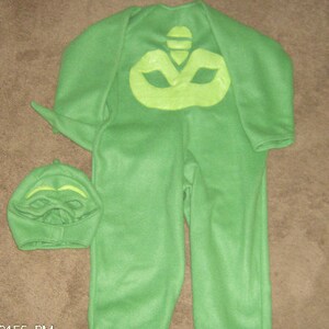 Green Gecko Lizard Halloween Costume for Kids, Fleece Animal Suit - Etsy