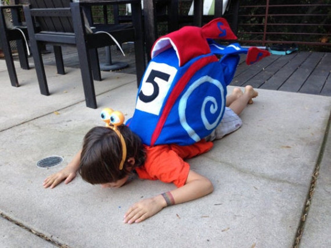 Racing Snail Turbo Halloween Costume Custom Made | Etsy