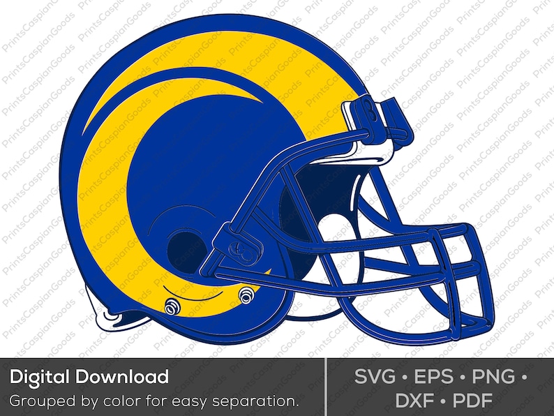 Rams Helmet SVG High School Mascot Rams PNG Football - Etsy