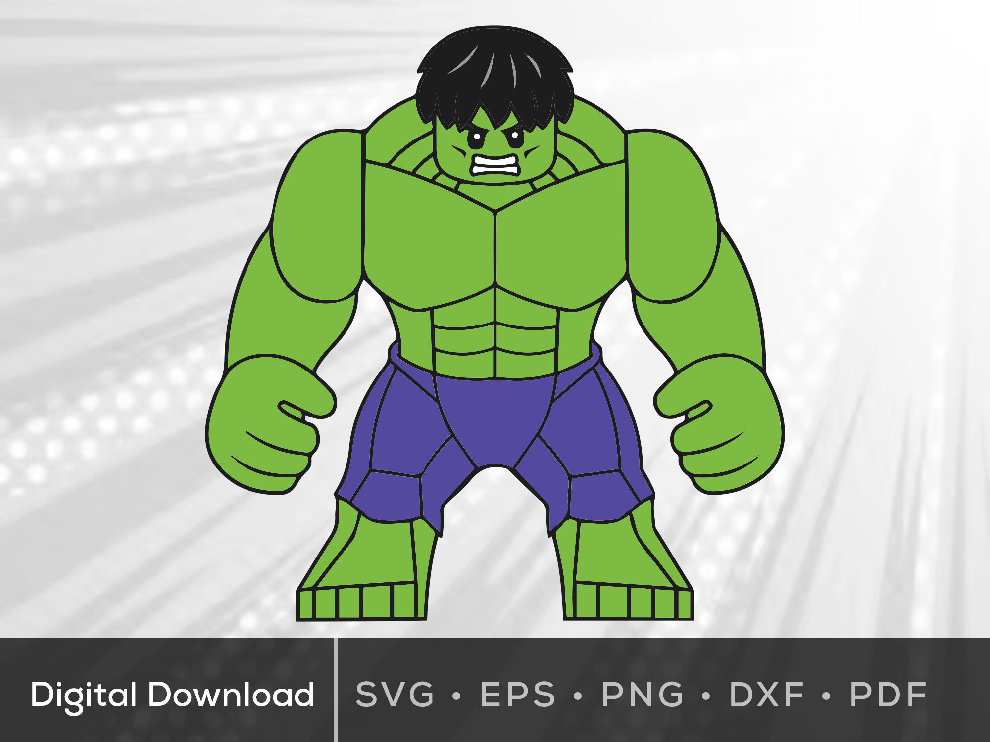 Lego Bruce Banner Decals