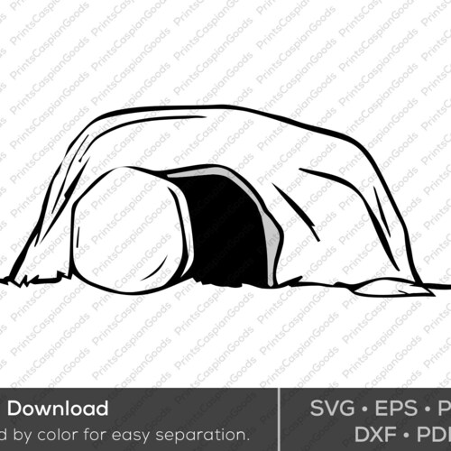 Empty Tomb SVG Tomb PNG Christian Jesus He is Risen - Etsy Australia