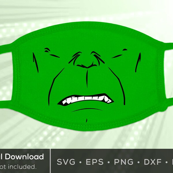 Hulk Mask - Etsy