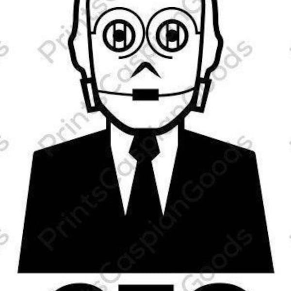 C3po Svg - Etsy Australia