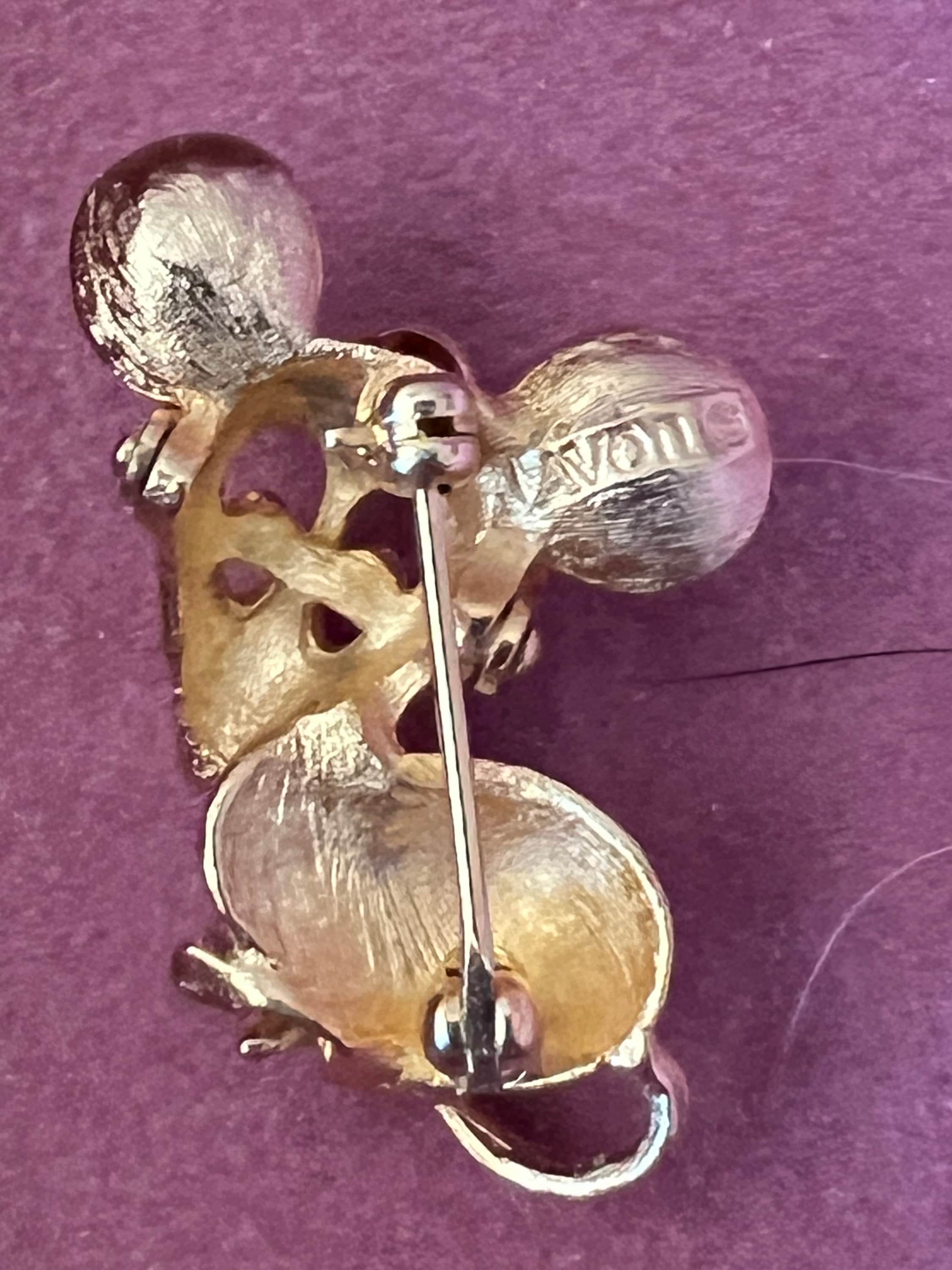 Adorable Vintage Avon Mouse With Adjustable Glasses Brooch Pin - Etsy