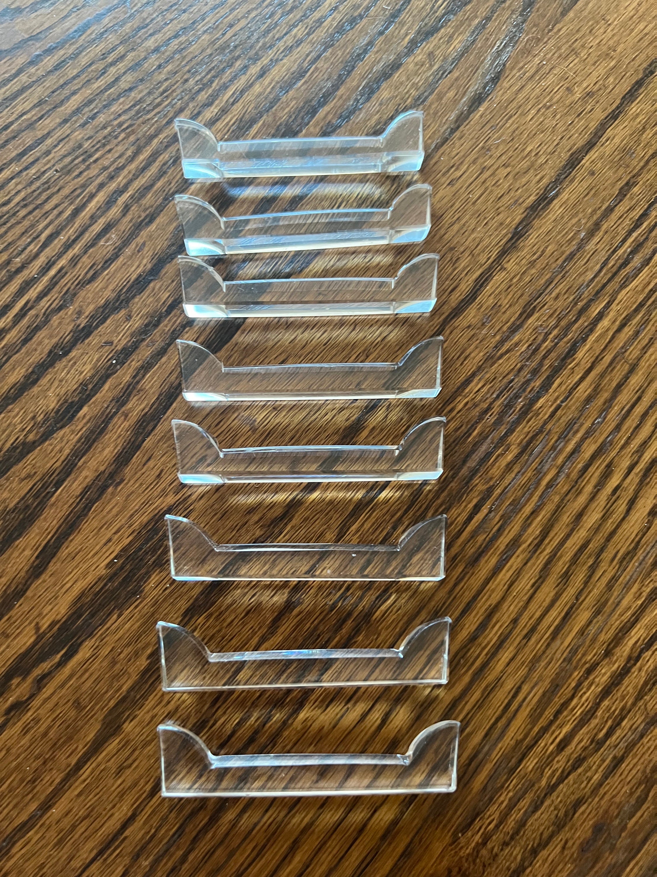 Set of 8 Art Deco Crystal Knife Rests - Etsy