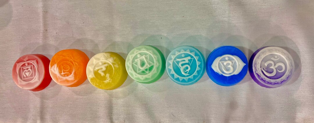 Chakra Soap Set - Etsy
