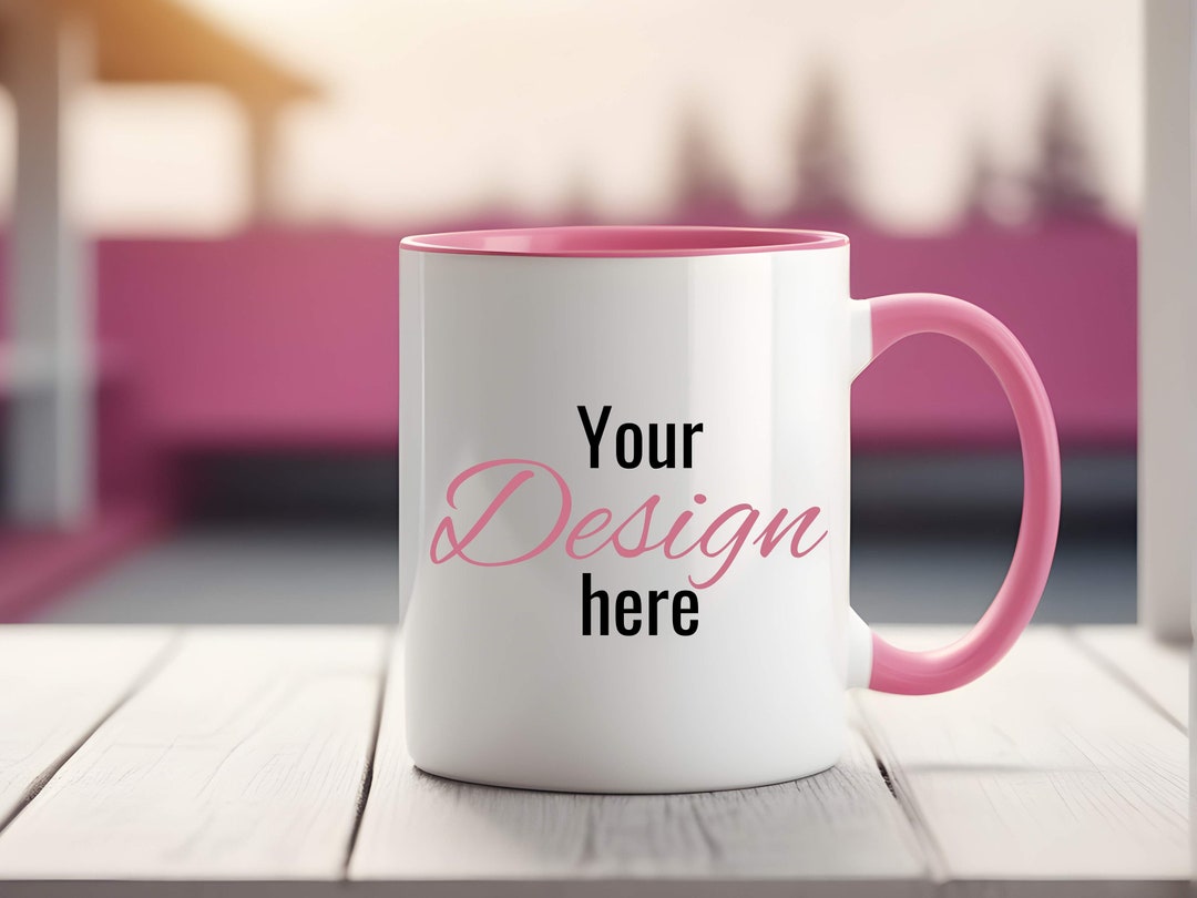 Two Tone Mug Mockup for Your Creative Ideas. Showcase Your Art With Our ...
