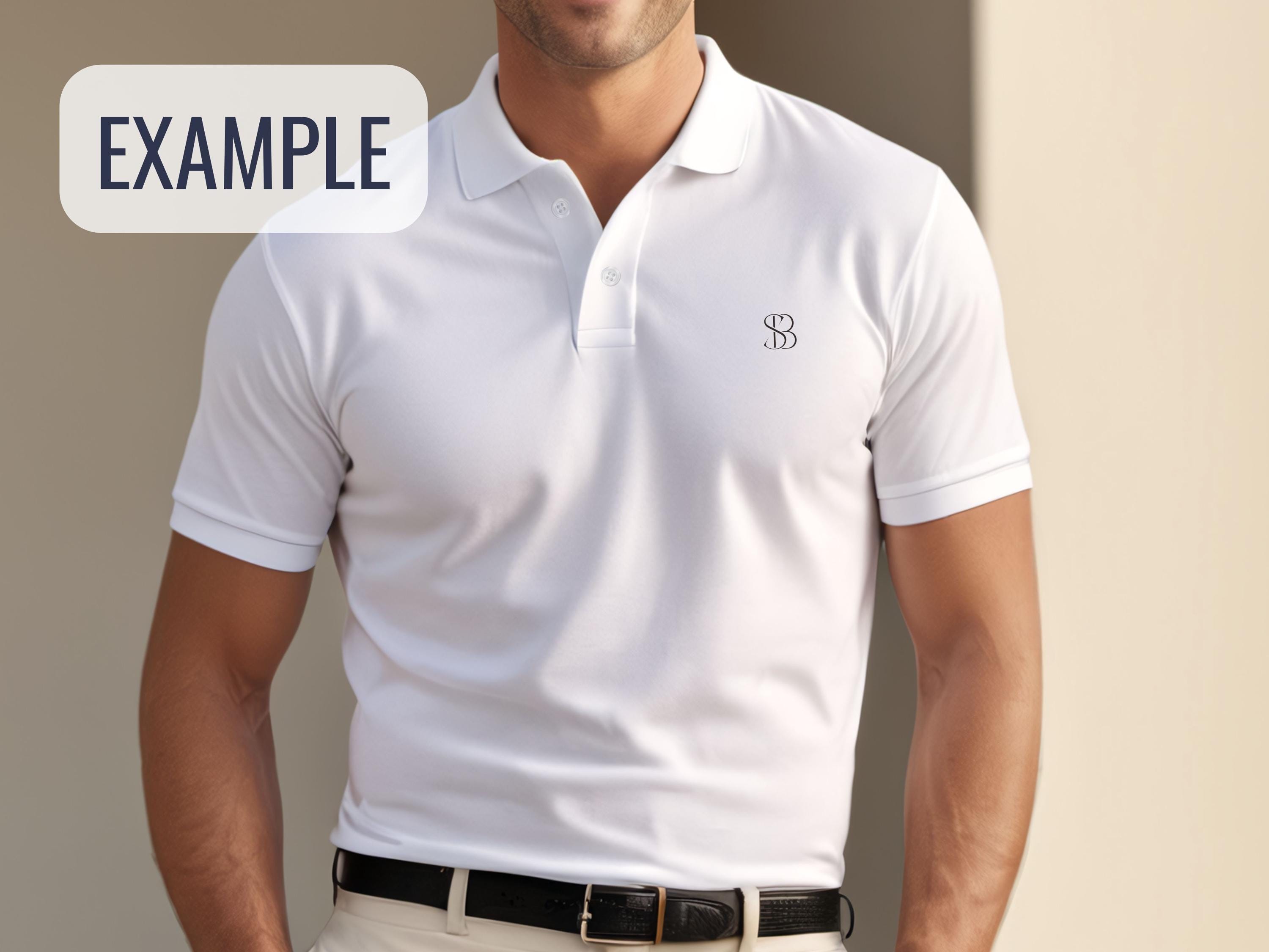 Premium White Polo Shirt Mockup. Digital Download for Your Company ...