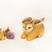 Owl Griffin Figurine Small Gryphon Statue TO ORDER Tiny Clay Animal ...