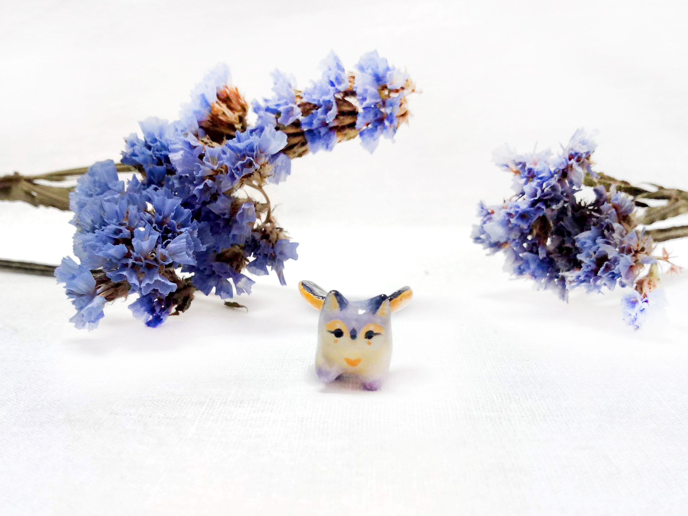 Tiny Baby Griffin Figurine TO ORDER Miniature Cute Griffin Hand-painted ...