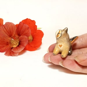 Owl Griffin Figurine Small Gryphon Statue TO ORDER Tiny Clay Animal ...
