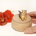 Owl Griffin Figurine Small Gryphon Statue TO ORDER Tiny Clay Animal ...