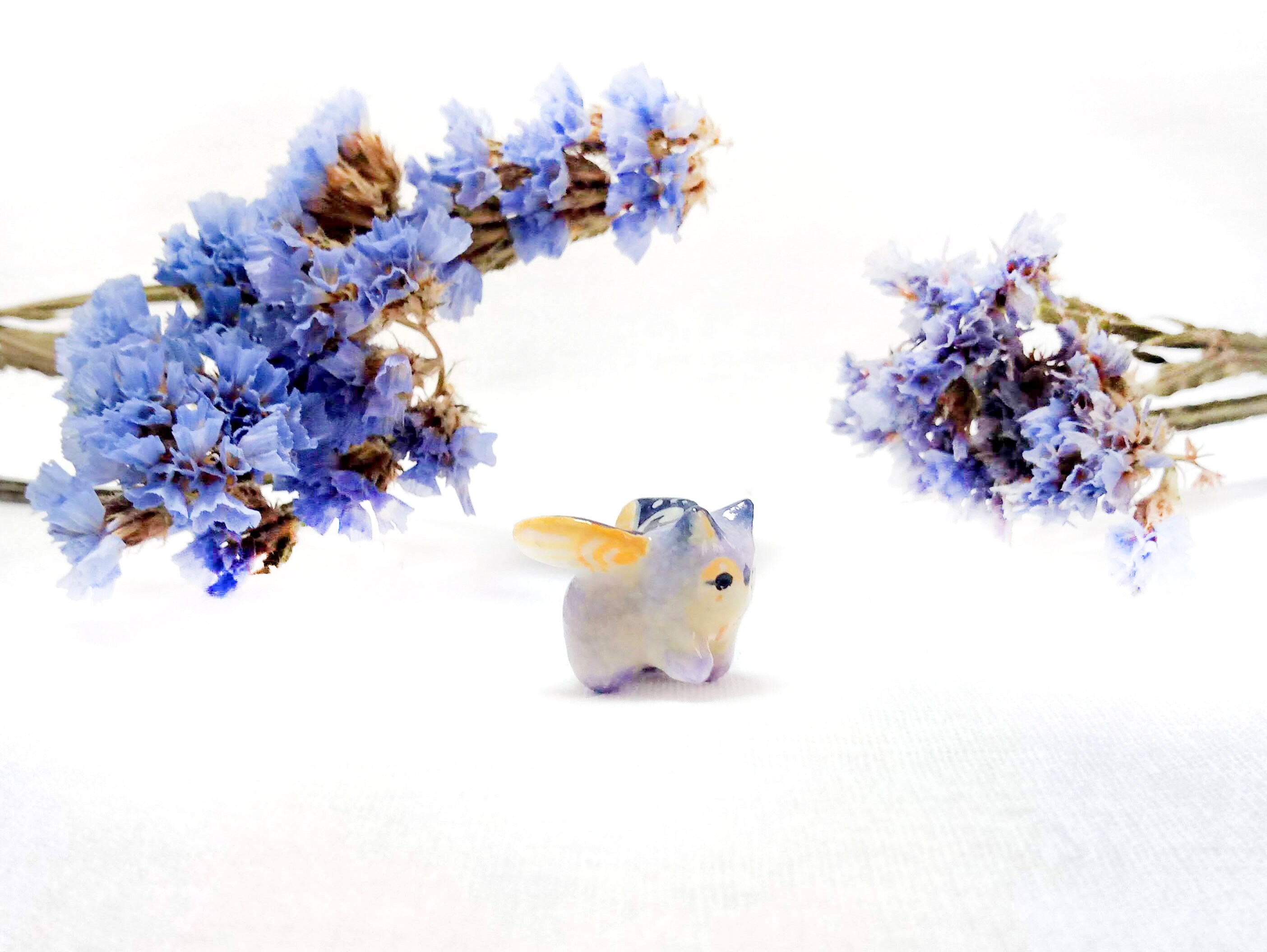 Tiny Baby Griffin Figurine TO ORDER Miniature Cute Griffin Hand-painted ...