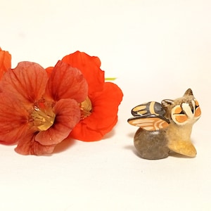 Owl Griffin Figurine Small Gryphon Statue TO ORDER Tiny Clay Animal ...