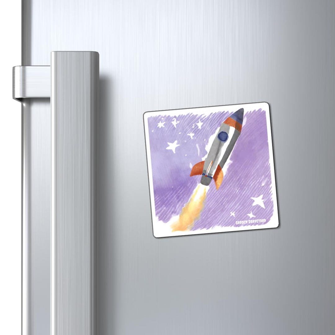 Rocket Fridge - Etsy