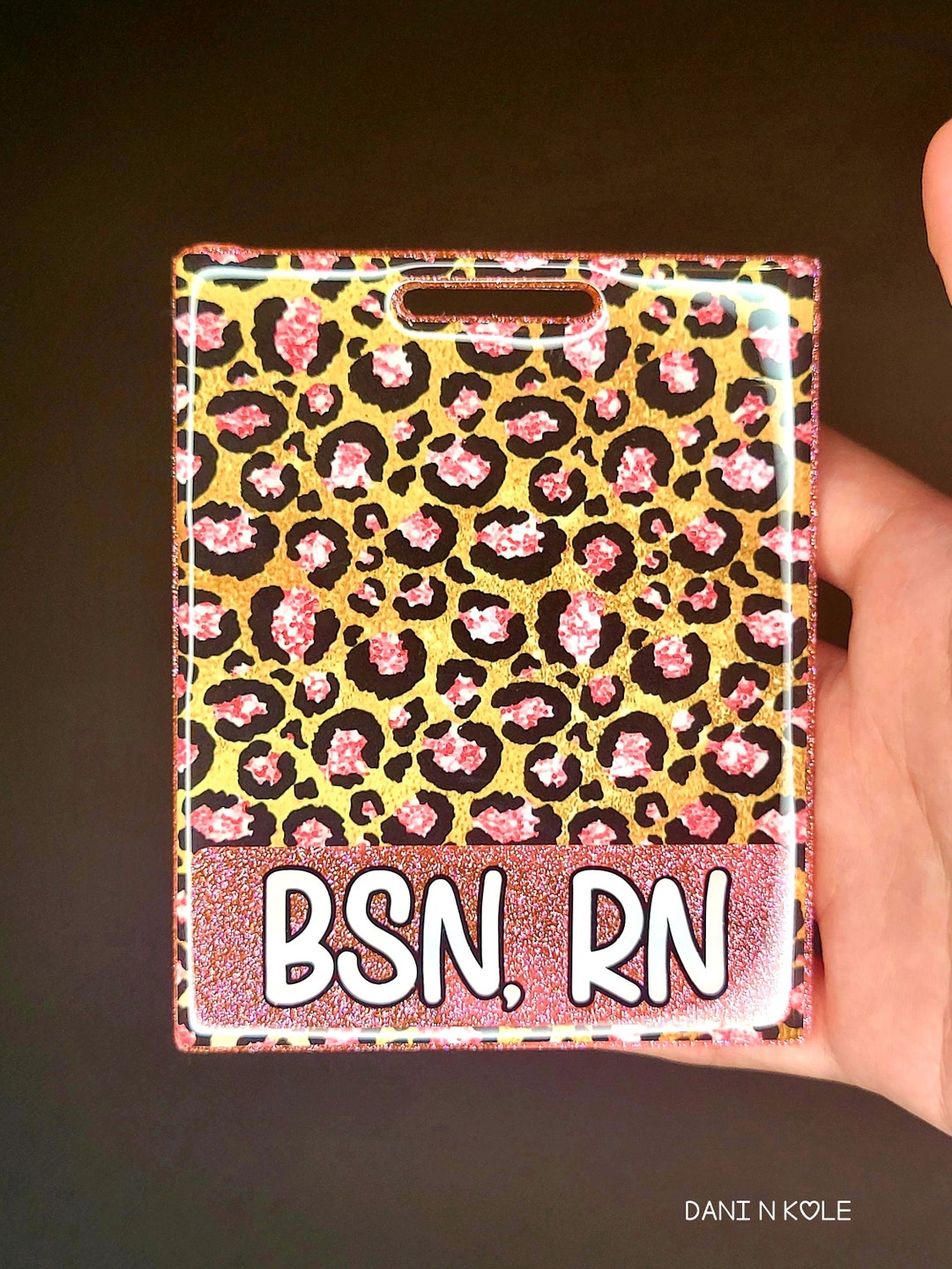 BSN RN Badge Buddy Horizontal RN Badge Card Nurse Badge - Etsy