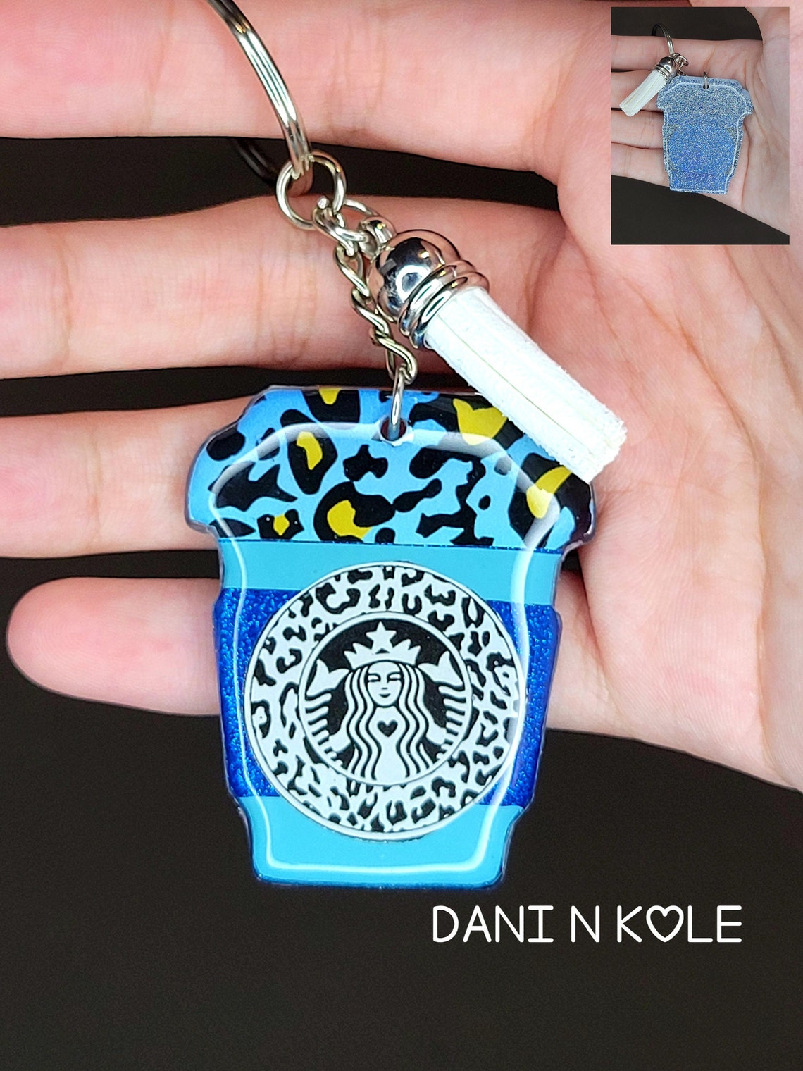 Coffee Cup Keychain To-Go Coffee Cup Keychain Coffee | Etsy