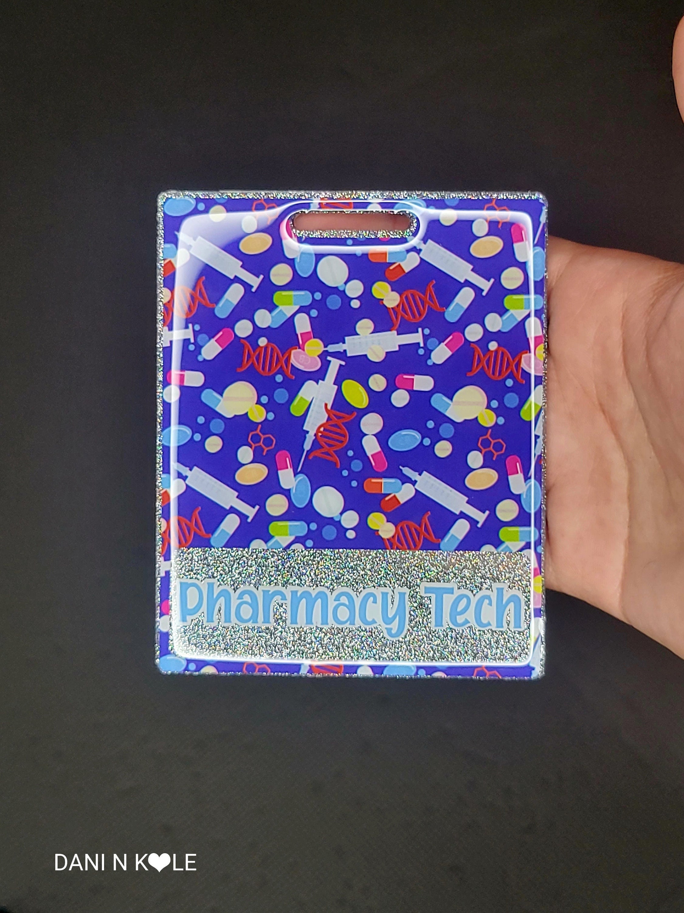 Pharmacy Tech Badge Buddy Pharmacy Technician Badge - Etsy