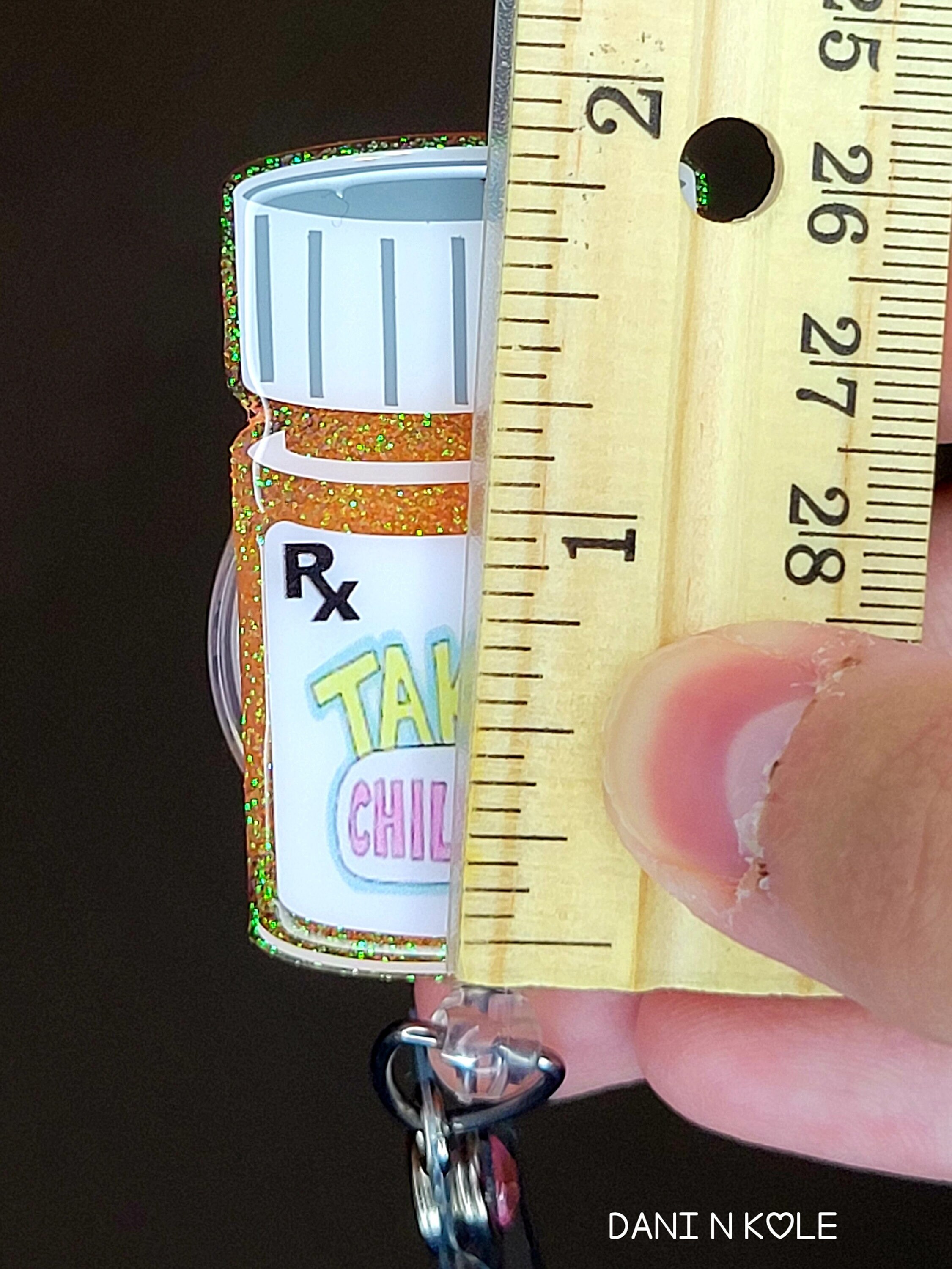 Pill Bottle Rx Badge Reel Pharmacist Retractable Badge Reel | Etsy