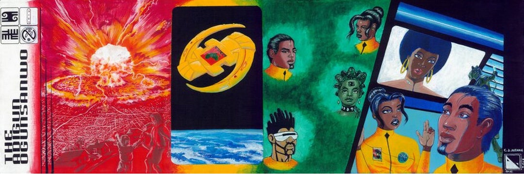 THE ADIGUN OGUNSANWO™ Color Strip 1 Poster - Etsy