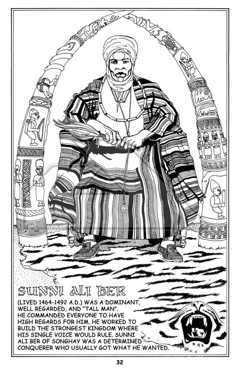 AFRICANS OF ANTIQUITY - A Digital Coloring Book - Etsy