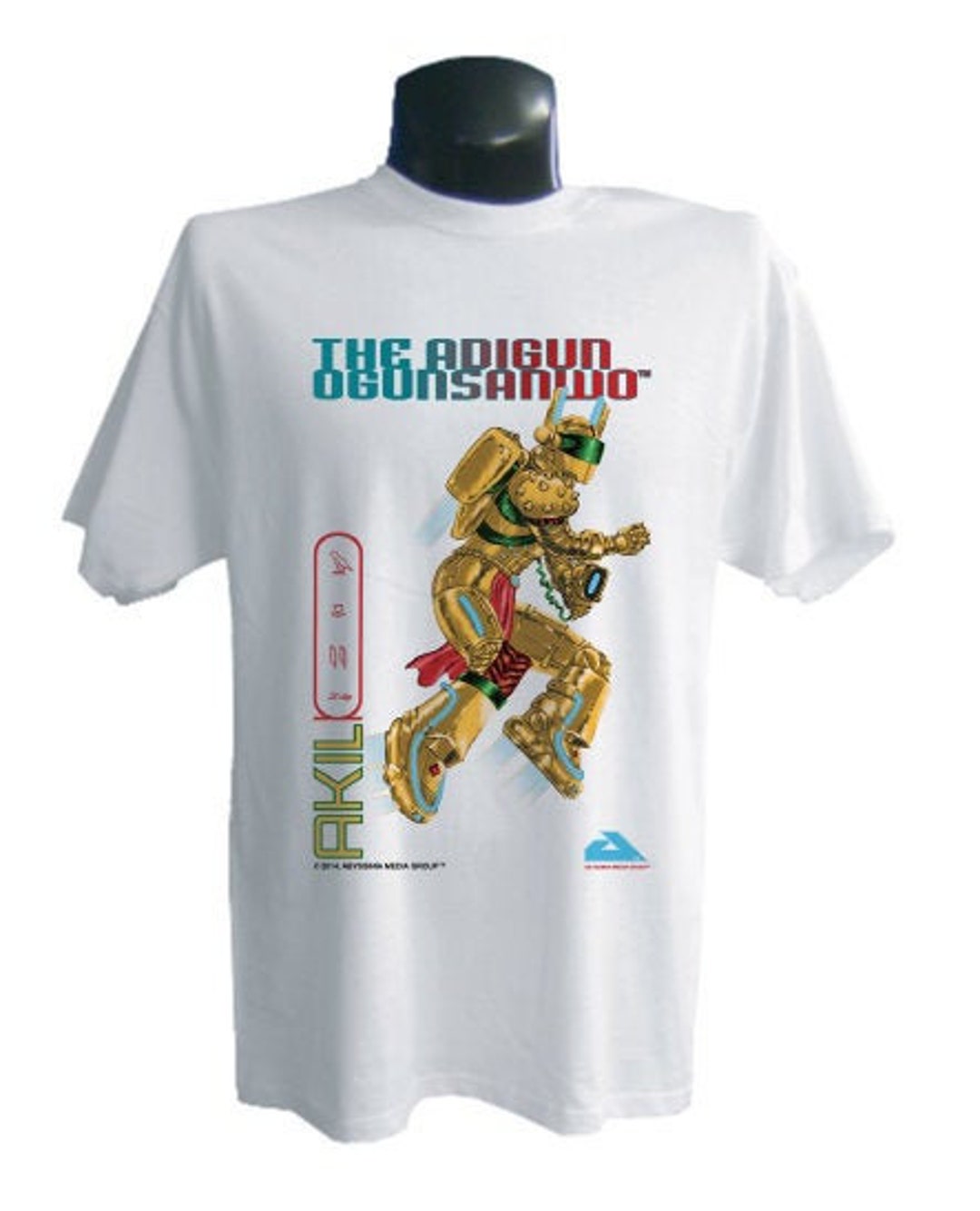 THE ADIGUN OGUNSANWO™ - Akil T-shirt - Etsy