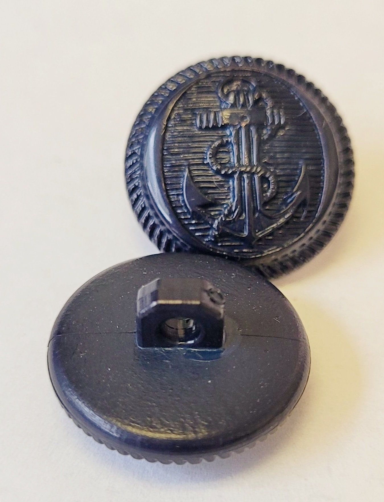Anchor Peacoat Button - Etsy